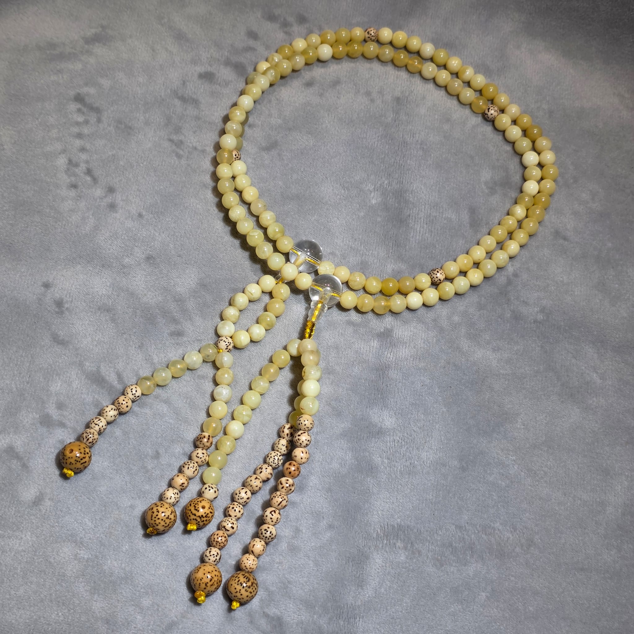 Handcrafted Crystal Juzu for Nam-myoho-renge-kyo Practice – Living Gems SG