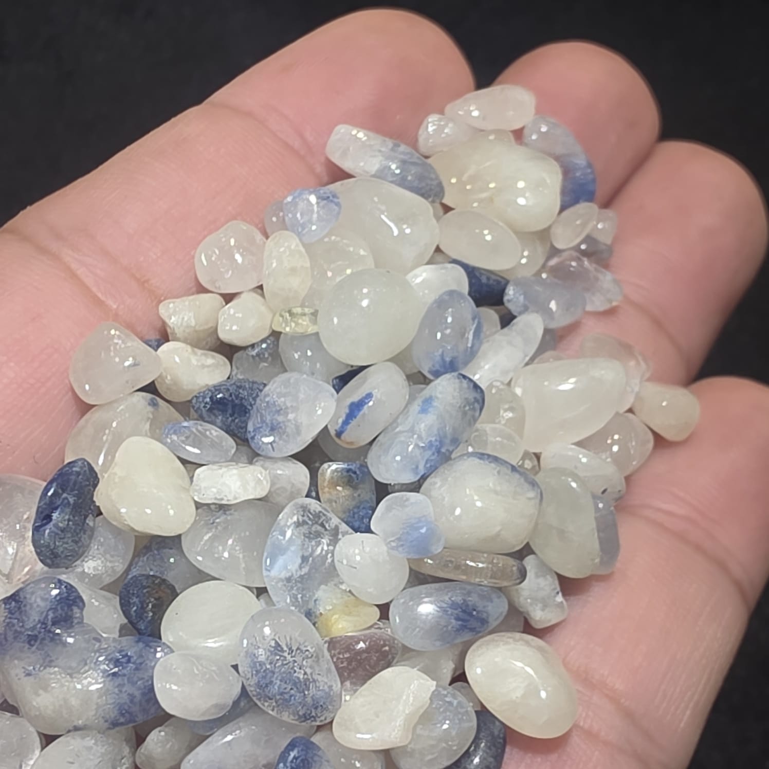 Dumortierite Loose Crystal Bits – Focus, Calm & Mental Clarity | Living ...