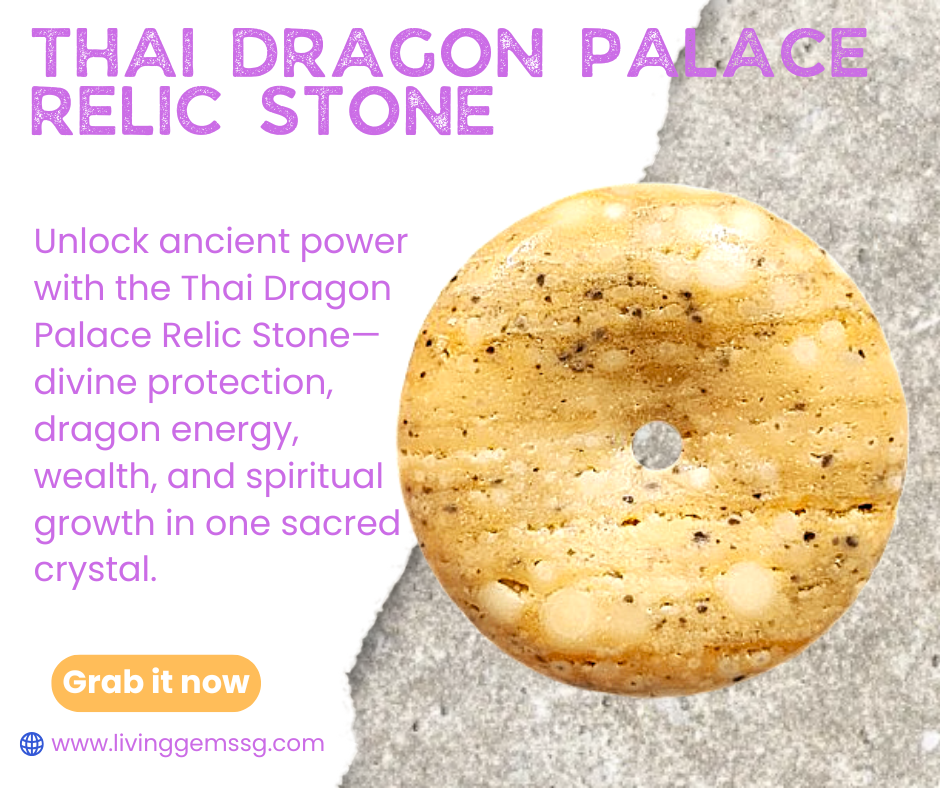 Thai Dragon Palace Relic Stone - 龙宫舍利 平安扣 - The Ultimate Sacred Treas ...