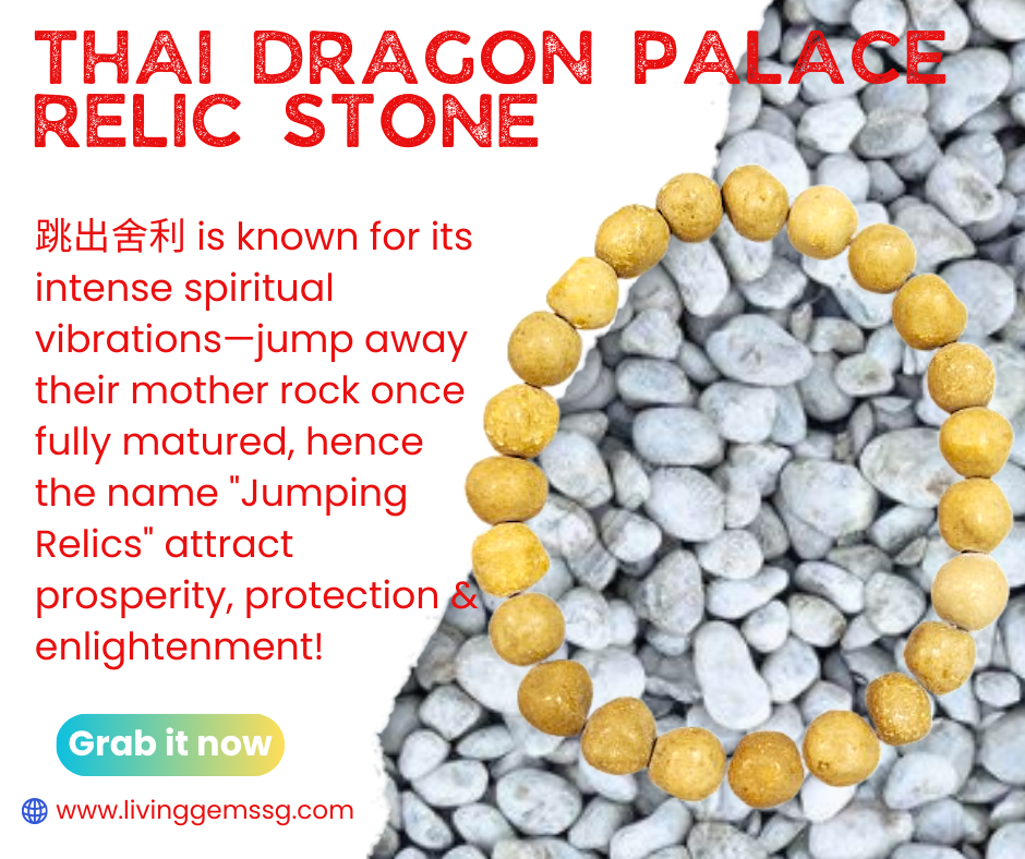 Thai Dragon Palace Relic Stone Bracelet - 龙宫舍利 The Ultimate Sacred Tr ...