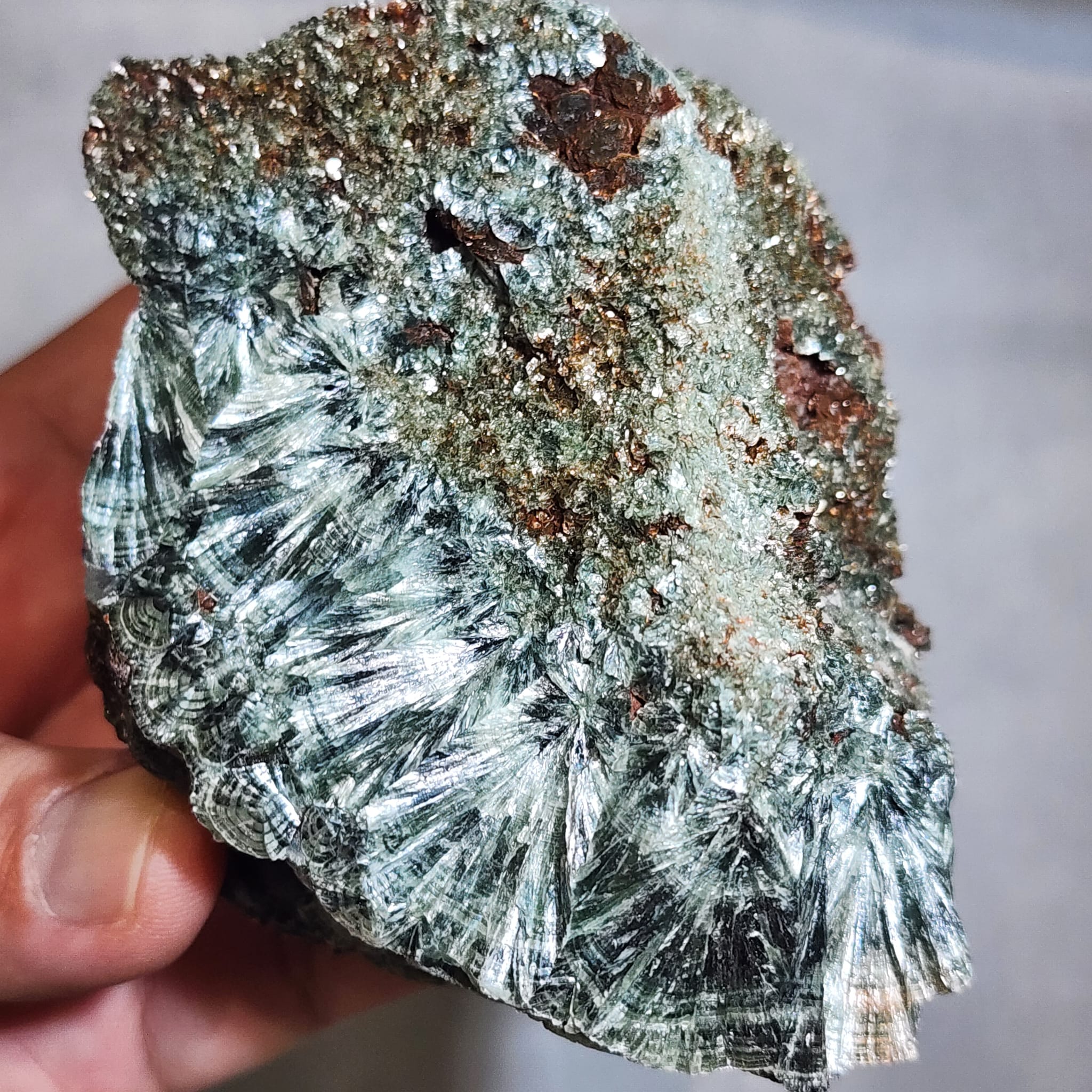 Rare Raw Seraphinite from Russia – Living Gems SG